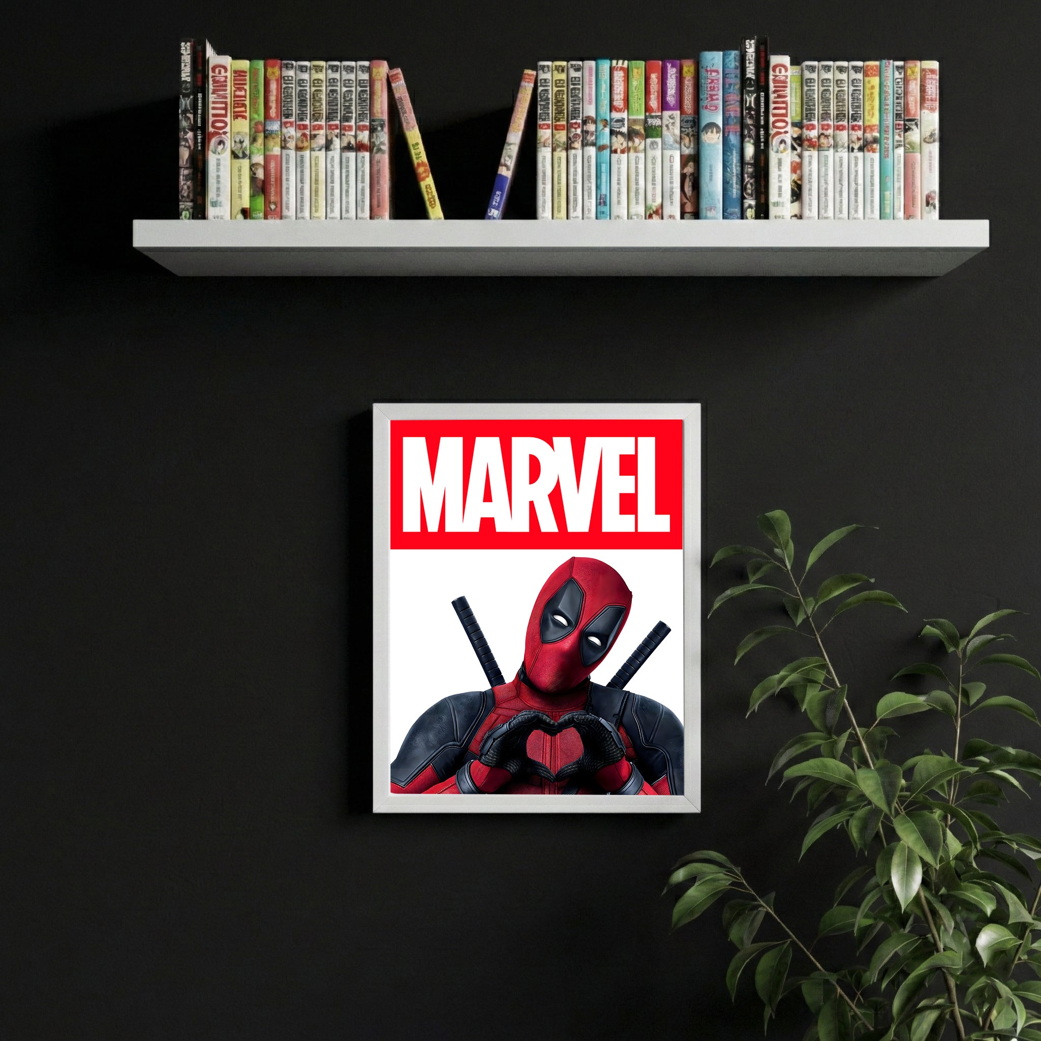 DEADPOOL | WOODEN FRAME | MARVEL – Anime Mandir
