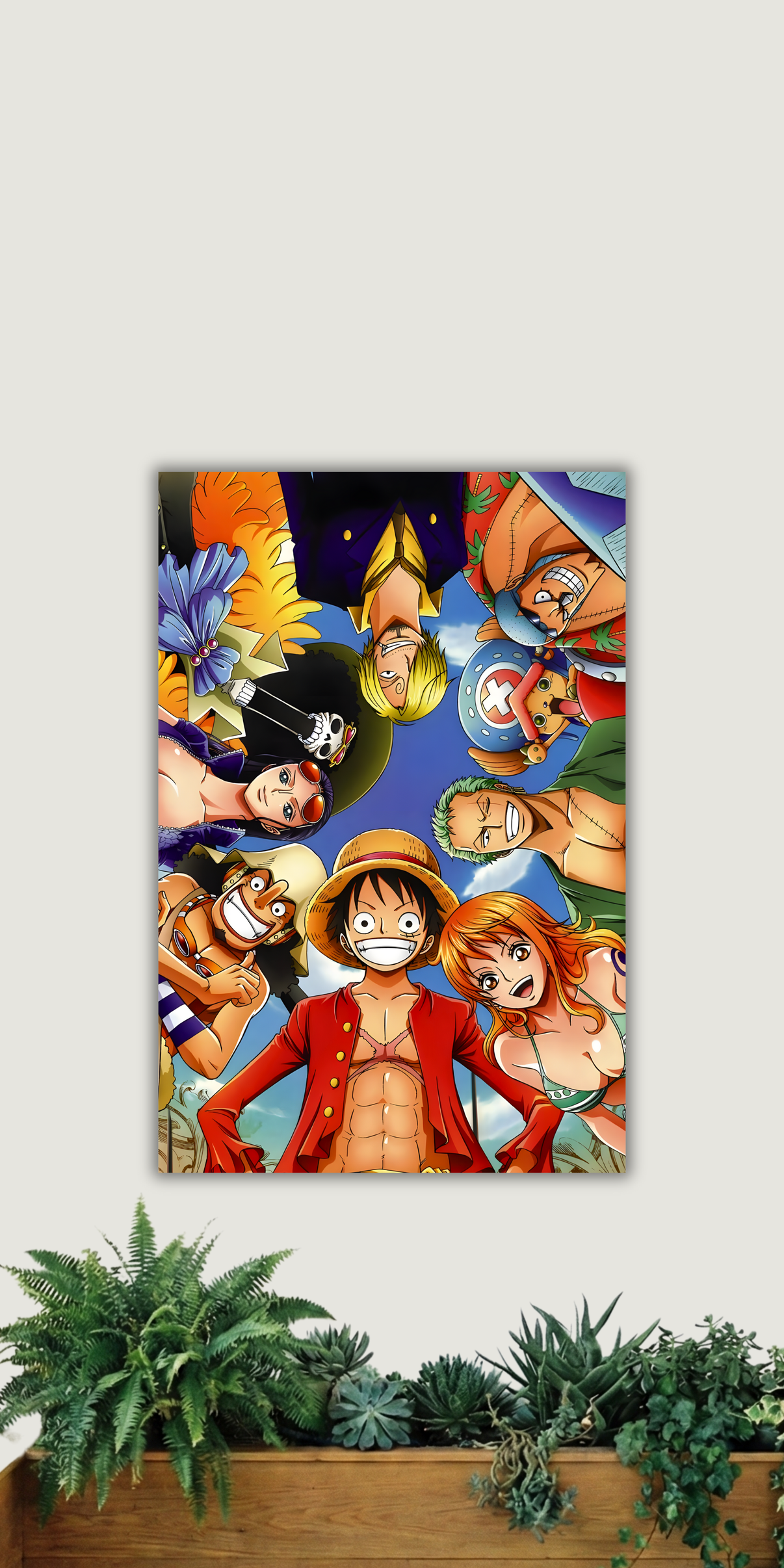 Luffy Crew One Piece Poster – Anime Mandir